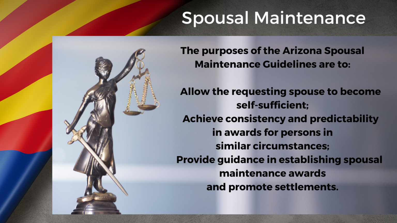 Spousal Maintenance - Arizona Legal Document Services
